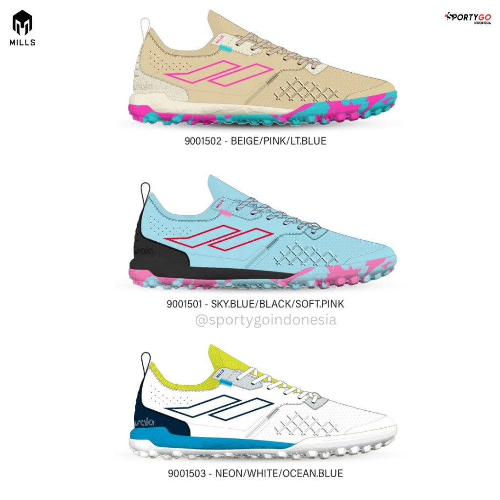 Jual Sepatu Mills Voltasala Pro Nemesis Turf / Mini Soccer / Futsal ...