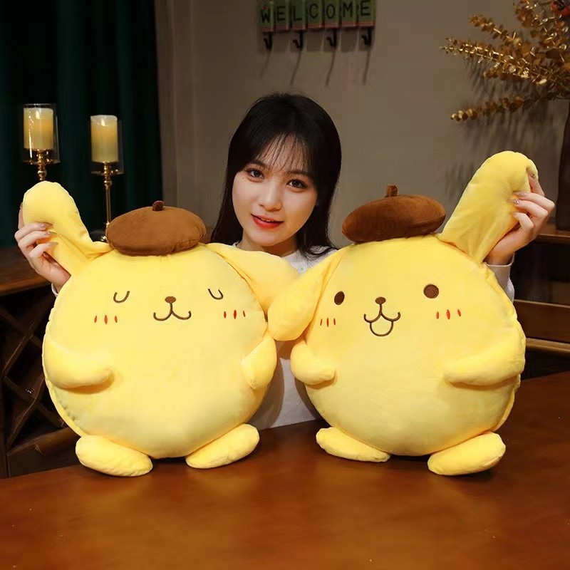Jual 40cm Sanrio Pompompurin Stuffed Plush Toys Big Size Lovely Pillow ...