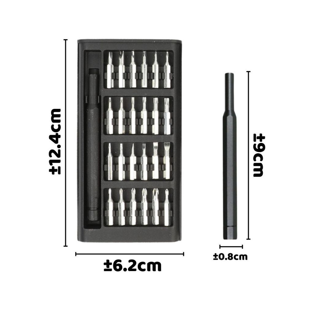 Jual Obeng set 24in1 Screwdriver Magnetic | Peralatan Reparsasi ...