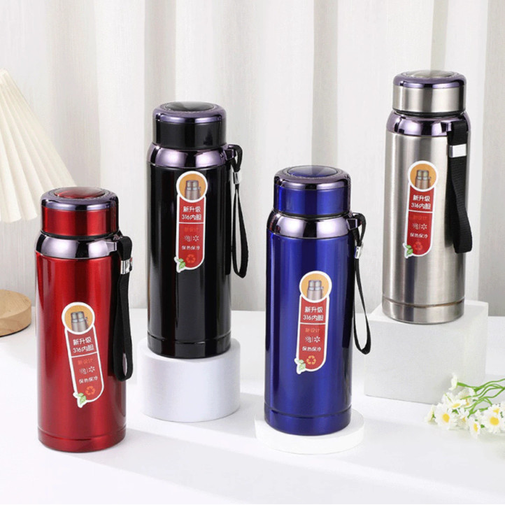 Jual [COD] [ORIGINAL] Termos Premium Stainless Steel Dengan Saringan ...