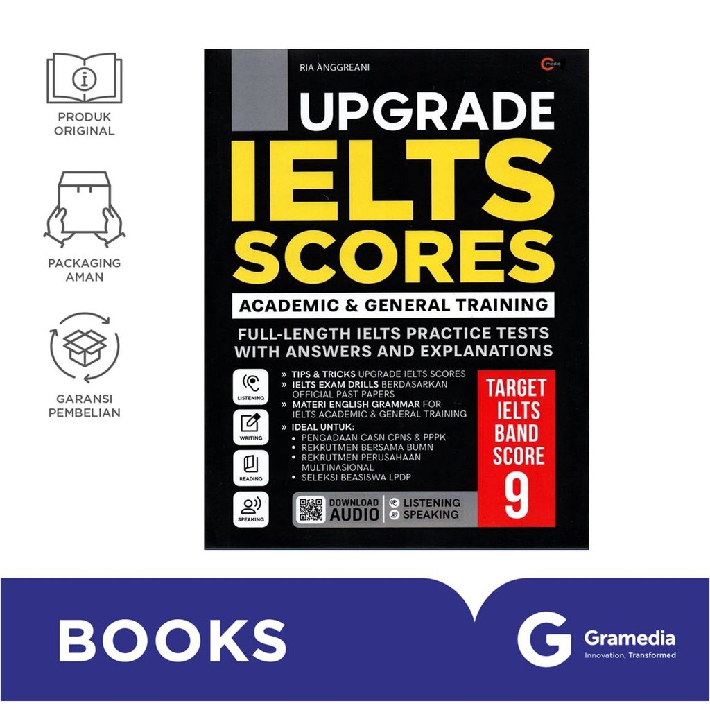 Jual Upgrade IELTS Score Academic & General Training (Ria Anggreani) | Shopee Indonesia