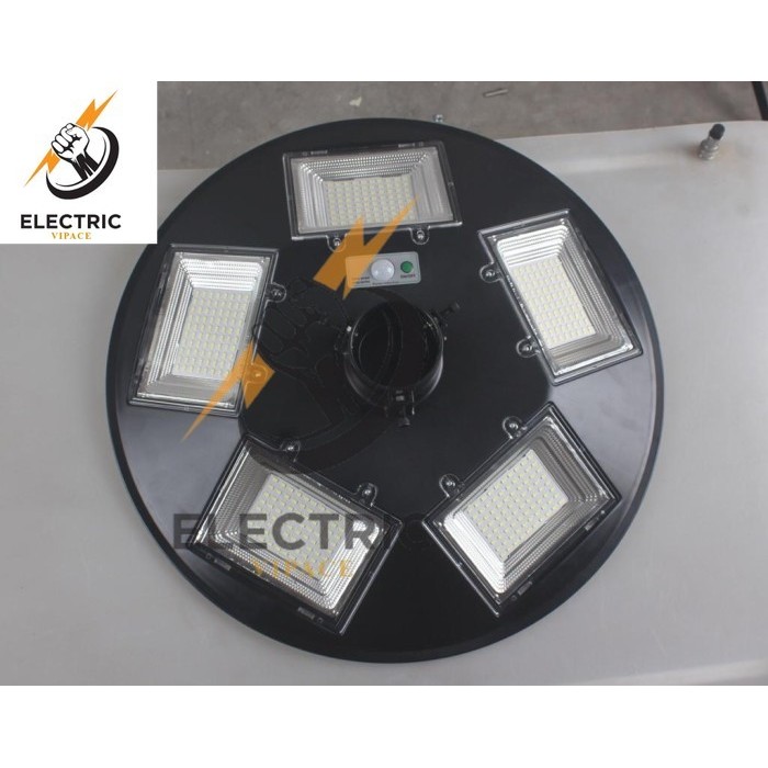 Jual LAMPU PJU SOLAR CELL 250WATT LAMPU JALAN 250W STREET LIGHT UFO IP66LED BERGARANSI | Shopee ...