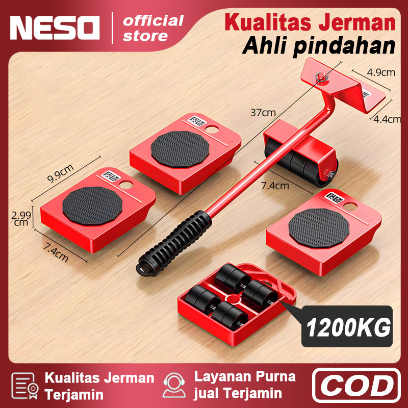 Jual NESO German Tool Troli Roda Dongkrak Alat Bantu Pindah (COD ...