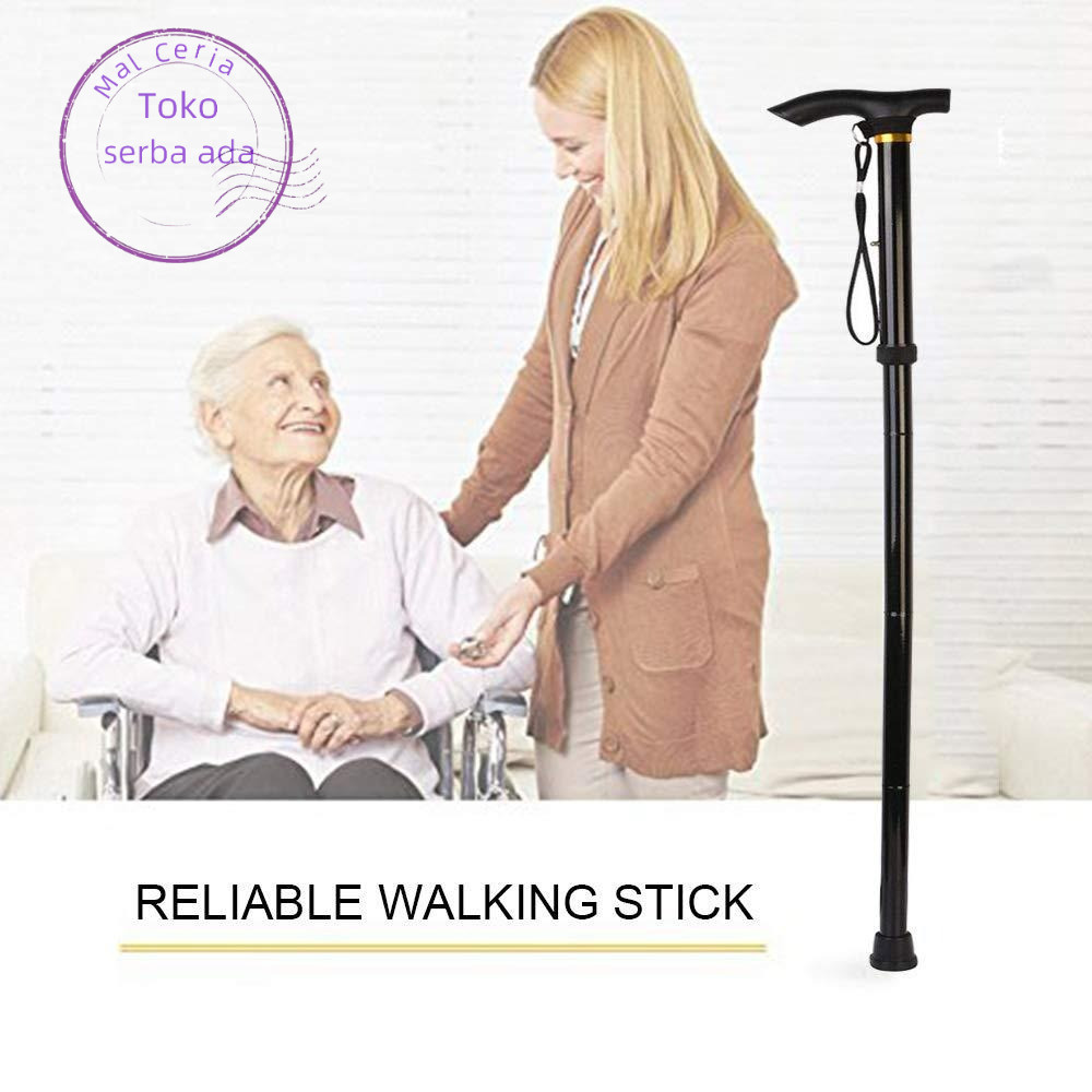 Jual Tongkat Bantu Jalan Lipat Telescopic Alumunium Alat Bantu Jalan ...