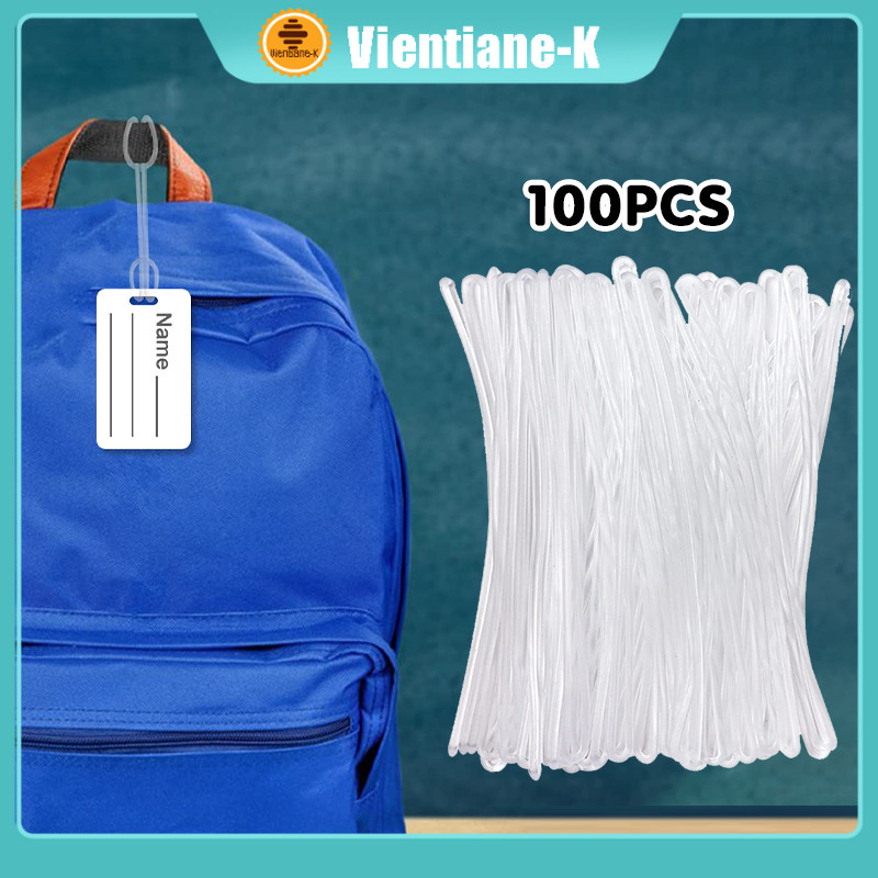 Jual 100pcs Tali Koper / Loop Strap / Tali Untuk Luggage Tag / Tali ...