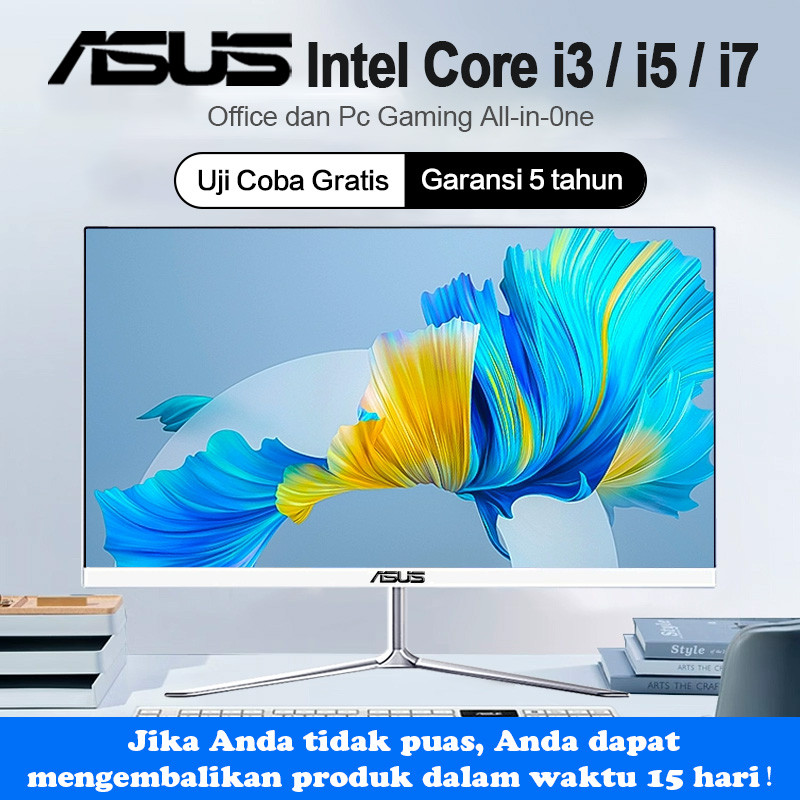 Jual ASUS Komputer PC All-in-One Baru Terbaru HD Super Tipis Intel Core i3/i5/i7, All in One PC ...