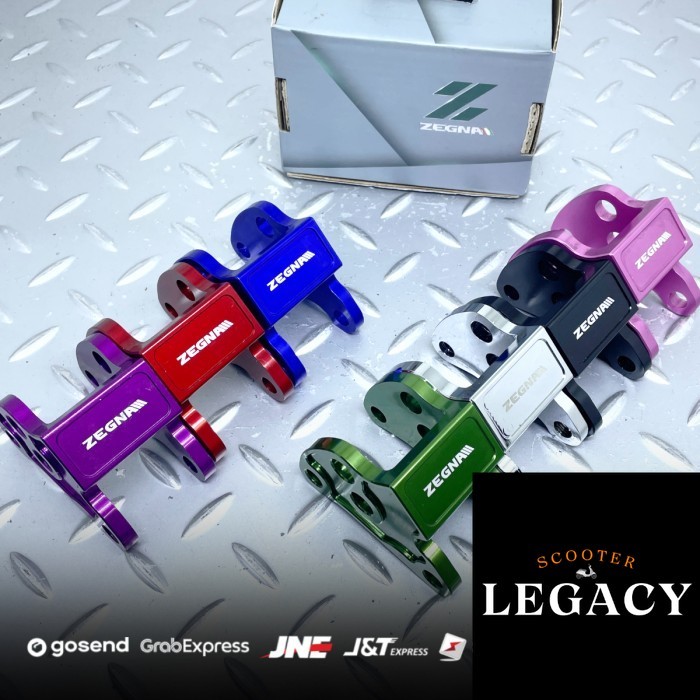 Jual Lowering Kit Dudukan Shock Belakang ZEGNA Model K-02 Zelioni Vespa ...