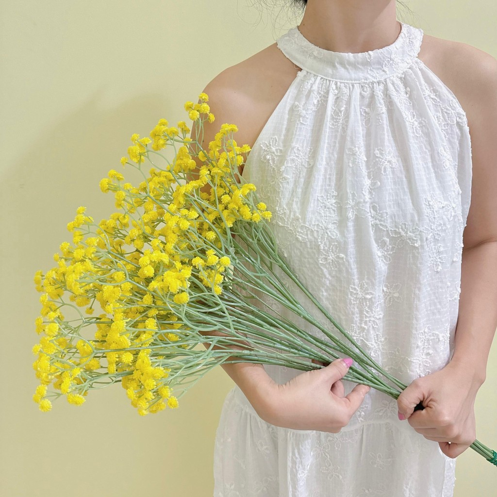 Jual Bunga Baby Breath Latex Bunga Hias Premium Tangkai 62cm Banyak ...