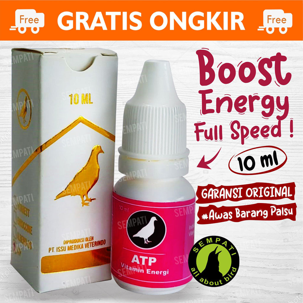 Jual SEMPATI VITAMIN MERPATI ATP VITAREST DOPING MERPATI BOOSTER ...