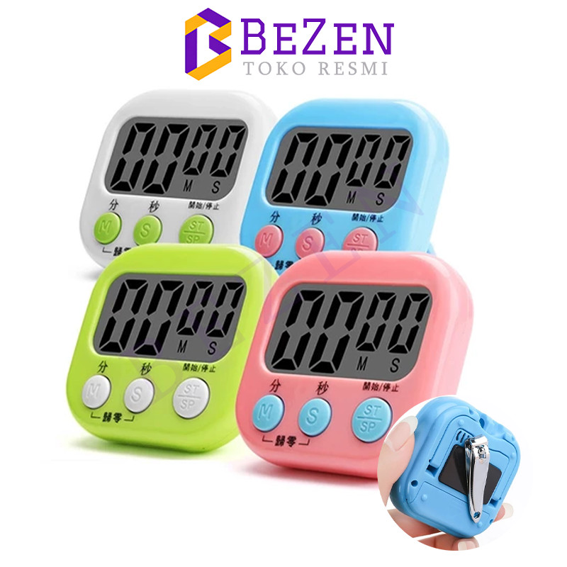 Jual Pengatur Waktu Masak Stopwatch /Bermagnet Alarm Timer Masak Dapur ...