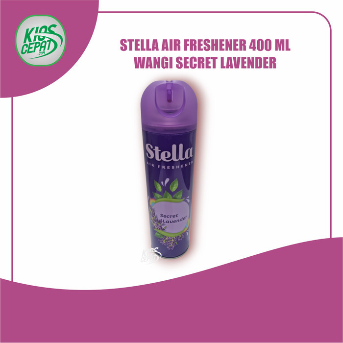 Jual STELLA Air Freshener Aerosol SECRET LAVENDER 400ml | Shopee Indonesia