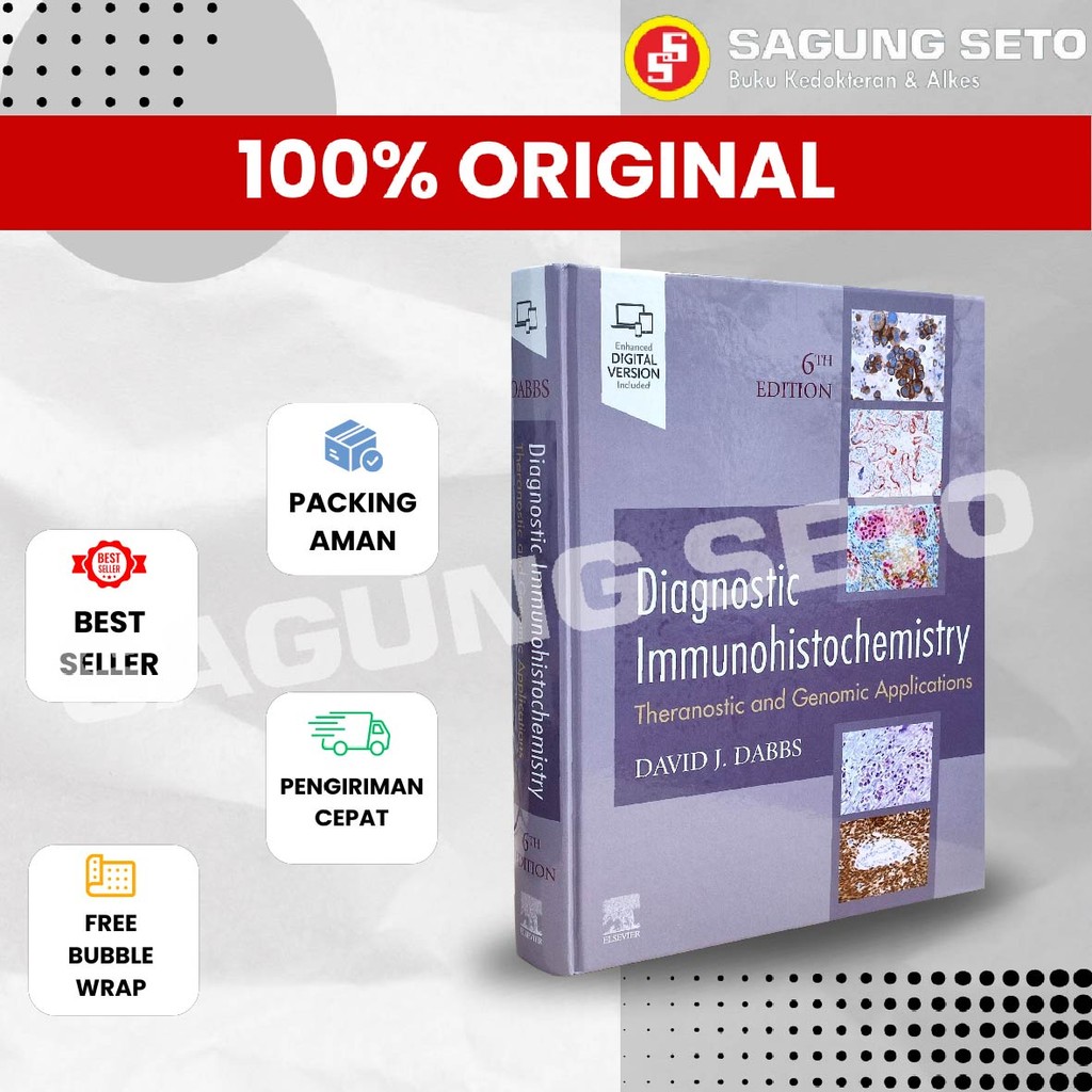 Jual BUKU DIAGNOSTIC IMMUNOHISTOCHEMISTRY THERANOSTIC AND GENOMIC 6ED ...