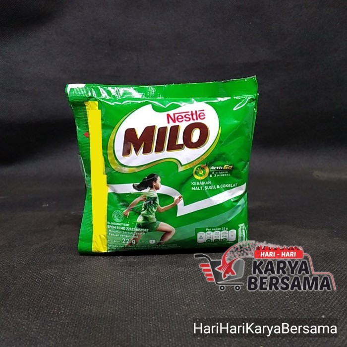 Jual NESTLE MILO ACTIV-GO SACHET PACK 5'S X 22GR | Shopee Indonesia