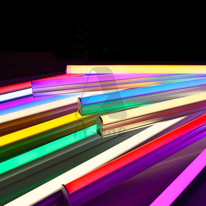 Jual lampu tl neon t5 led 10w 60cm tube warna warni | Shopee Indonesia