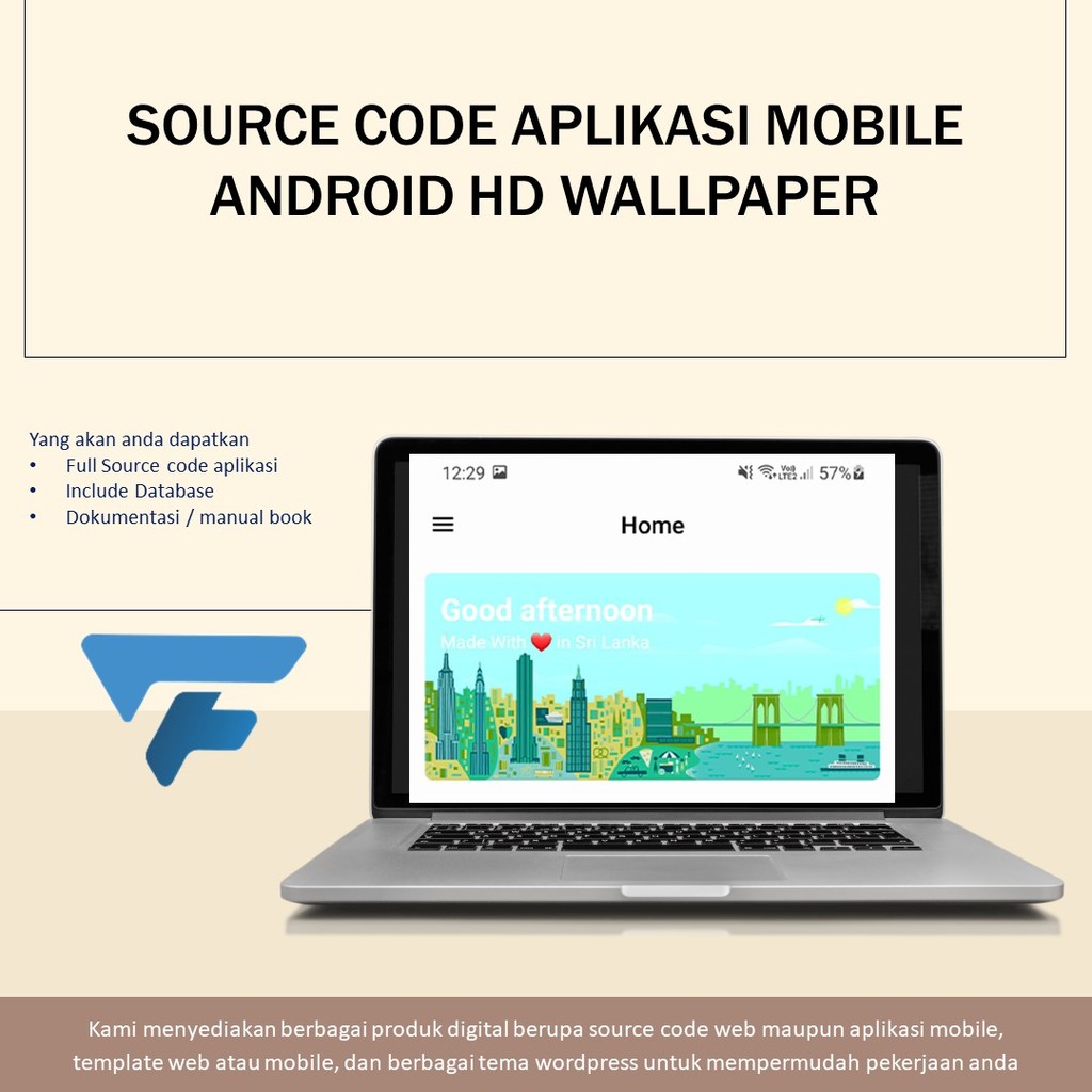 Jual SOURCE CODE APLIKASI MOBILE ANDROID HD WALLPAPER | Shopee Indonesia