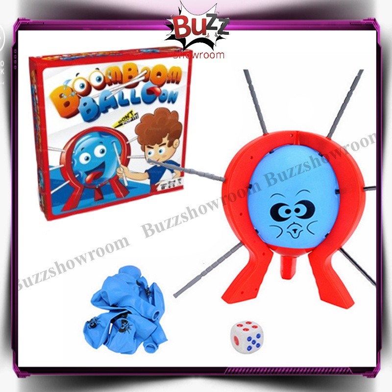 Jual AG35RP Boom Boom Balloon Challenge Game Don't Blow It Mainan Anak ...