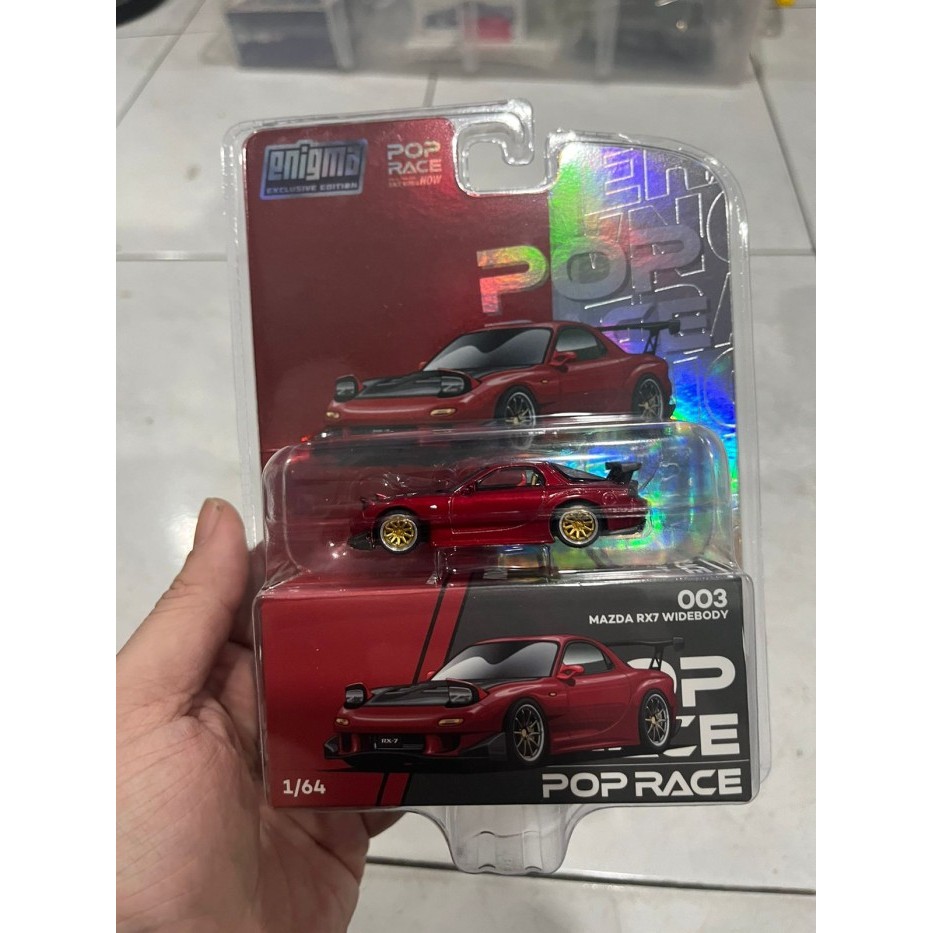 Jual Pop Race Enigma Mazda RX7 Widebody Chase Red Metallic No 003 ...