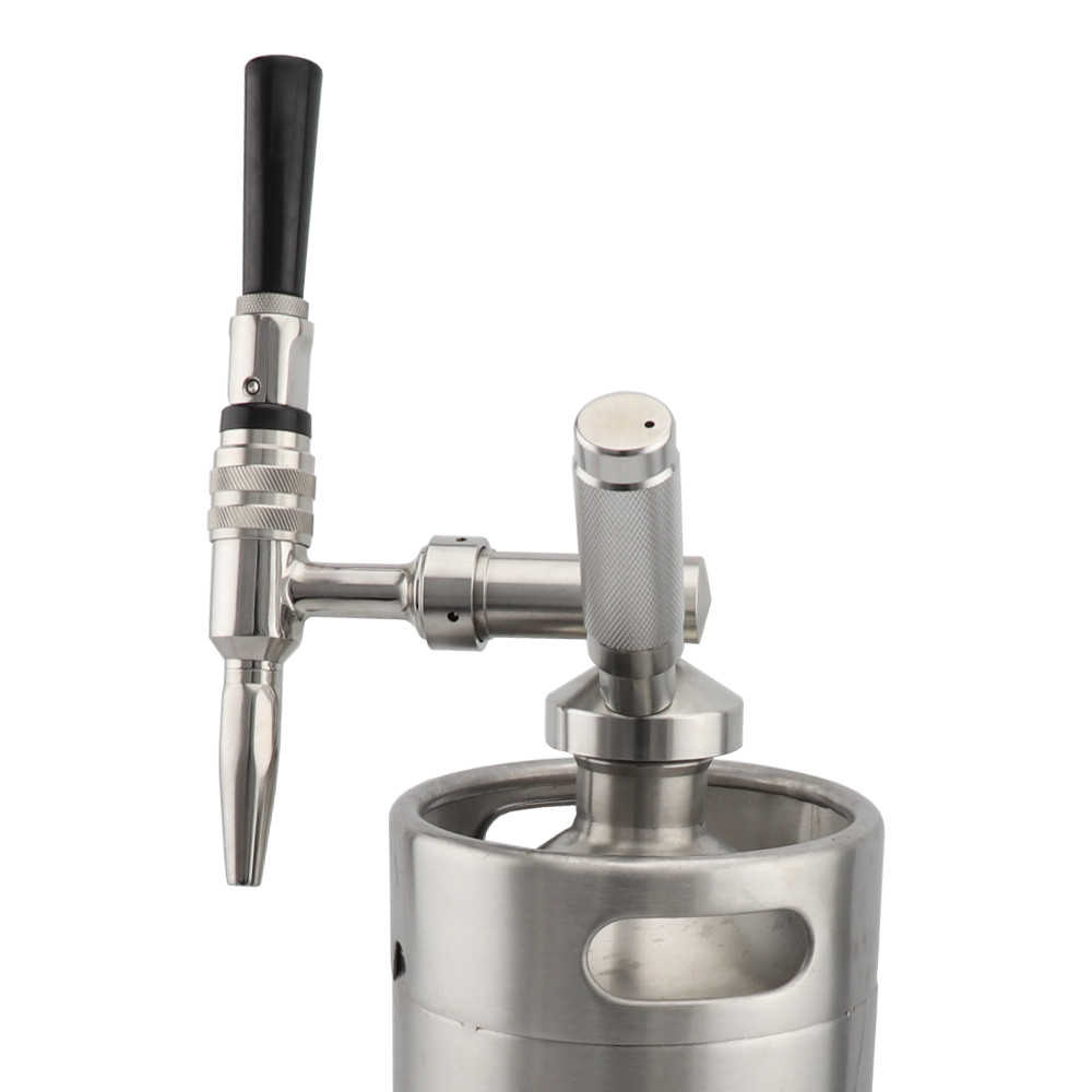 Jual Beer Growler Spear Nitrogen Coffee Mini Keg Dispenser Tap Kit with ...