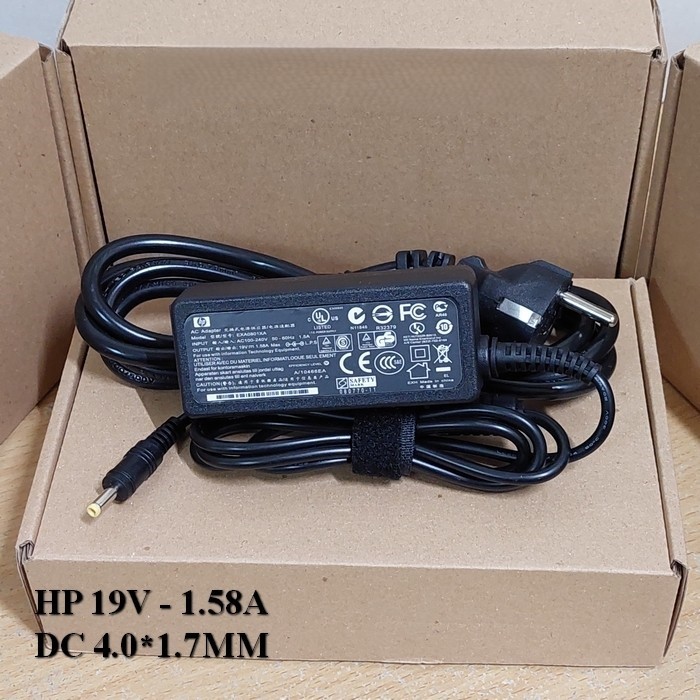 Jual Adaptor Charger HP Mini 19V - 1.58A Original -NEW | Shopee Indonesia