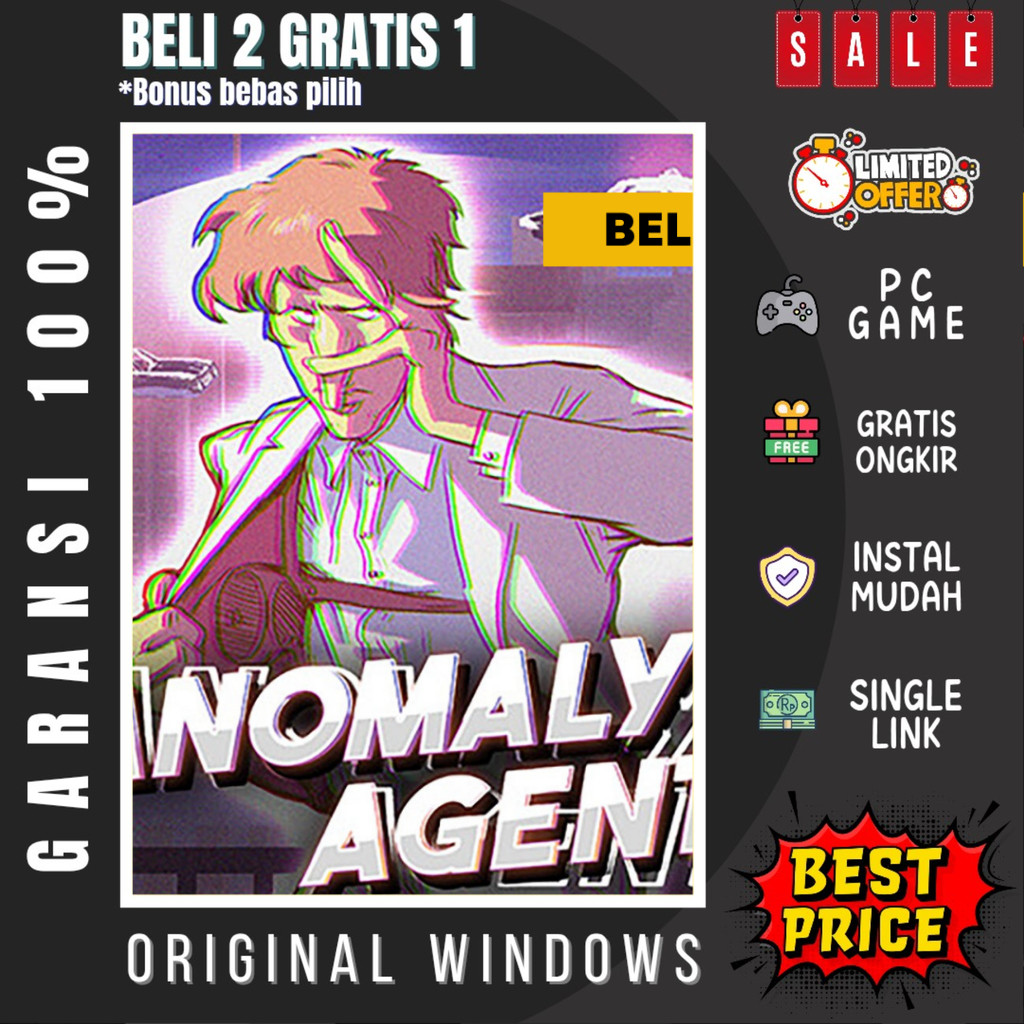 Jual ANOMALY AGENT - GAME PC - GAME LAPTOP - PC GAMES - BELI 2 GRATIS 1 - ORIGINAL WINDOWS ...