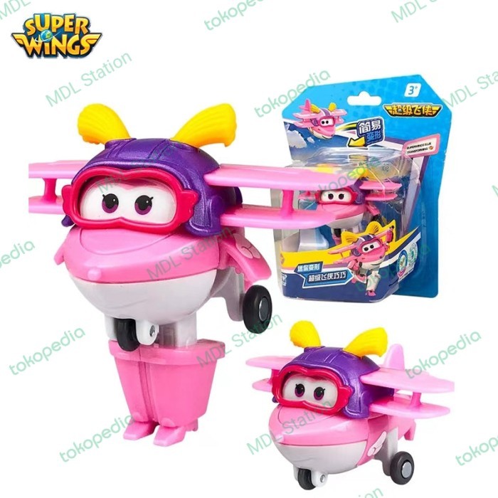 Jual EF90 Super Wings Mini Transforming Figure - ELLIE (Original ...
