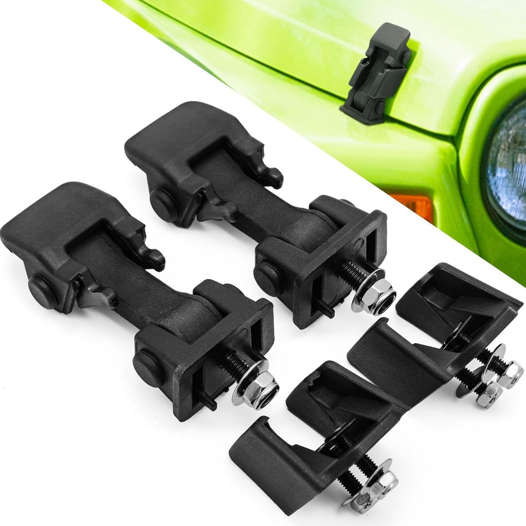 Jual Hood Hold-Down Latch Hood Lock Catch Bracket For Jeep Wrangler TJ ...