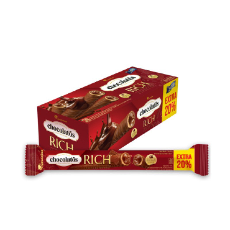 Jual Chocolatos Rich 2000an per box isi 12 pcs | Shopee Indonesia
