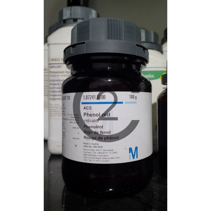 Jual Fenol Merah / Penol / Phenol Red 100 gram Merck 107241 | Shopee ...