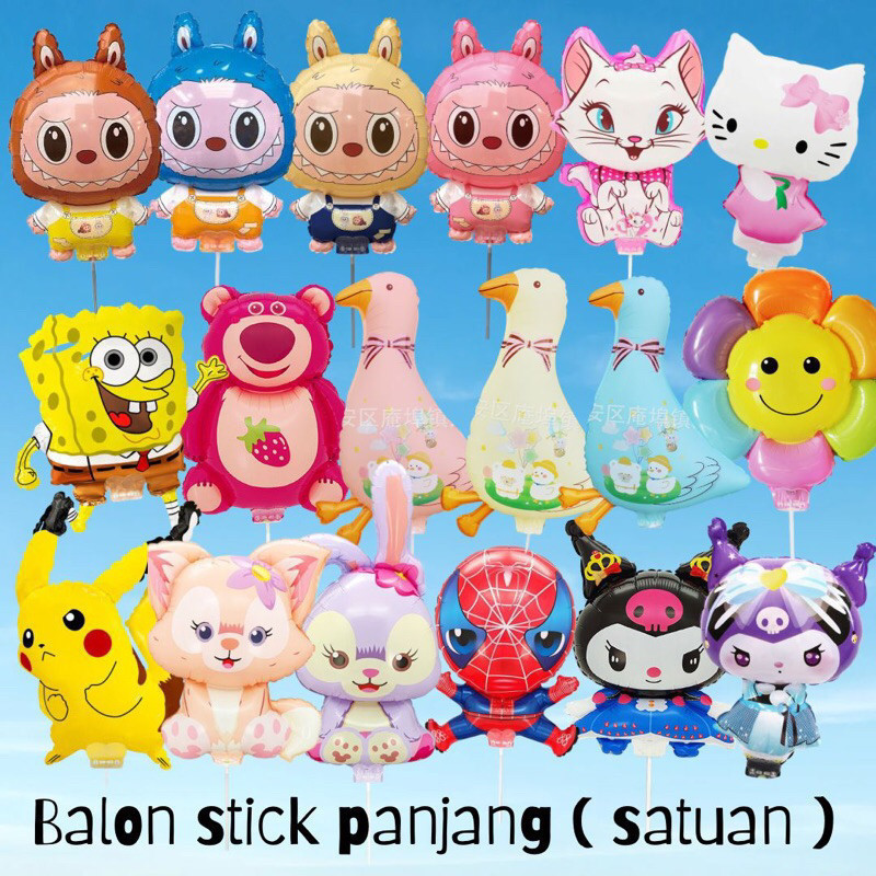 Jual balon stick sanrio ( panjang ) | Shopee Indonesia