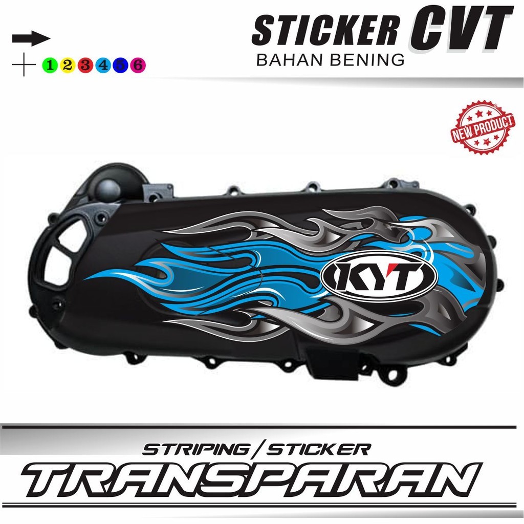 Jual STICKER TRANSPARAN UV BUAT BAK CVT / STRIPING CVT VARIO KZR LED ...