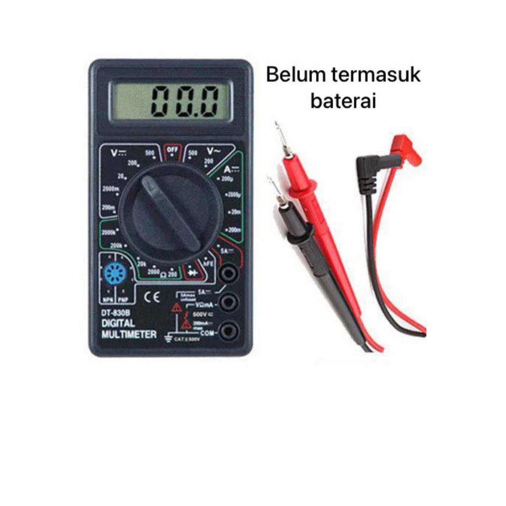 Jual Avo Meter Multitester Avometer Multi Tester Multimeter DT-830B ...
