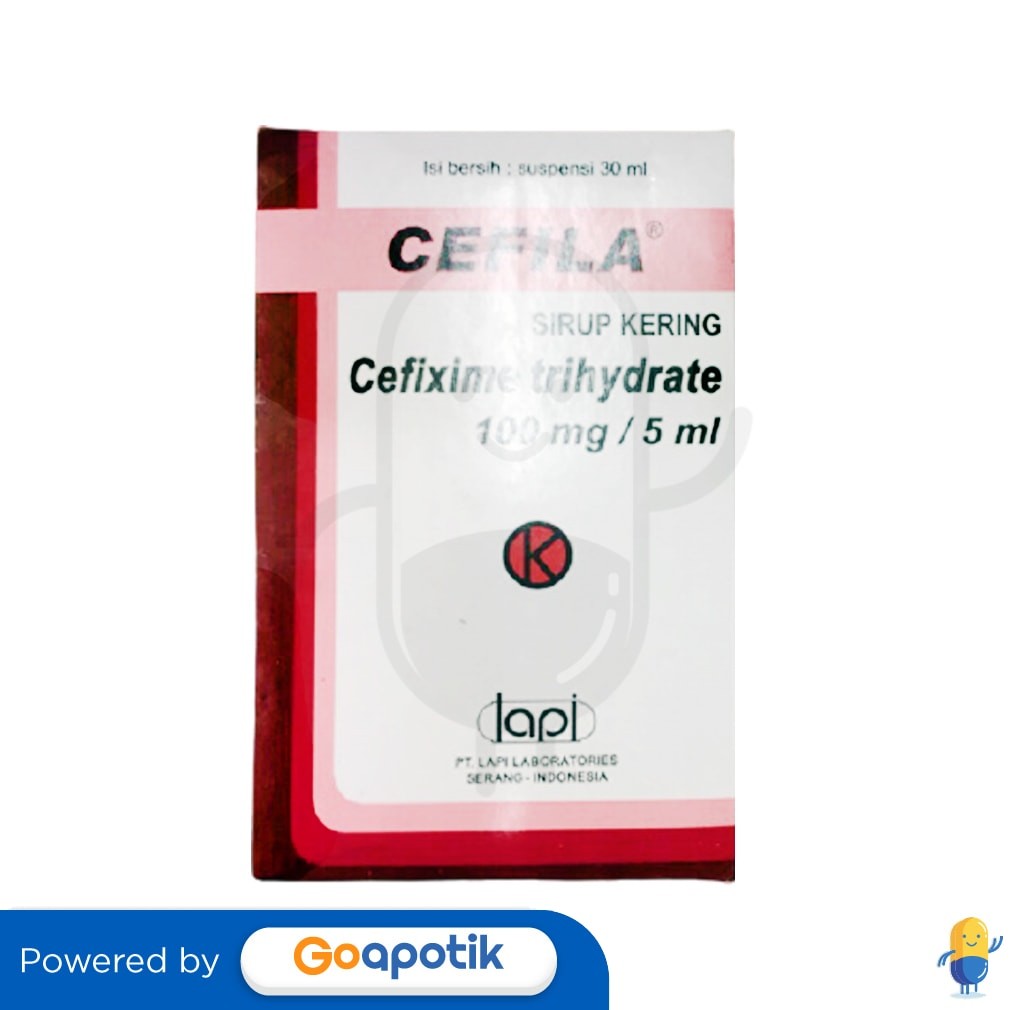 Jual Cefila 100 Mg/5 Ml Dry Syrup 30 Ml | Shopee Indonesia