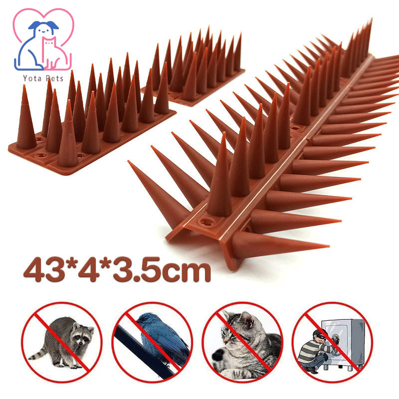 Jual 10PCS Alat Duri Pengusir Kucing Anjing Paku Plastik Anti Kucing ...