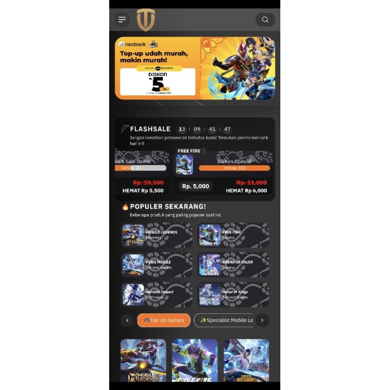 Jual Script Source Code Topup Game Terbaru 2025 || Full Otomatis || Modern || Update || Mirip ...