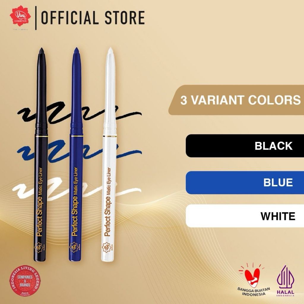 Jual Viva Queen Perfect Shape Pencil Matic Eye Liner (WATERPROOF ...