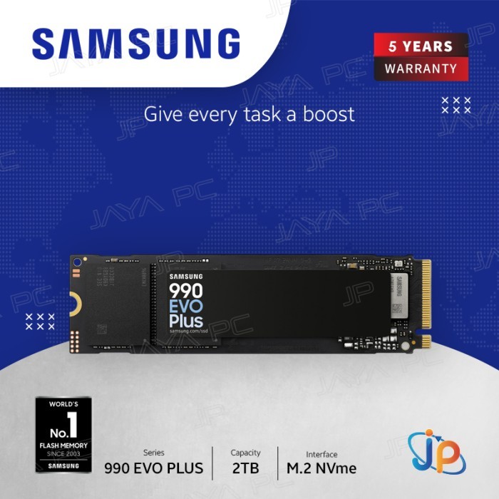Jual Samsung SSD 990 Evo Plus M.2 Pcie NVMe Gen5 2TB - M2 2 TB | Shopee ...