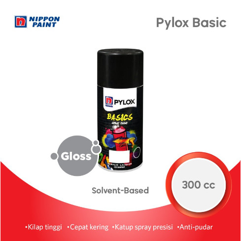 Jual PILOX CAT SEMPROT 300cc CAT SPRAY PYLOX PYLOK PILOK NIPPON PAINT ...
