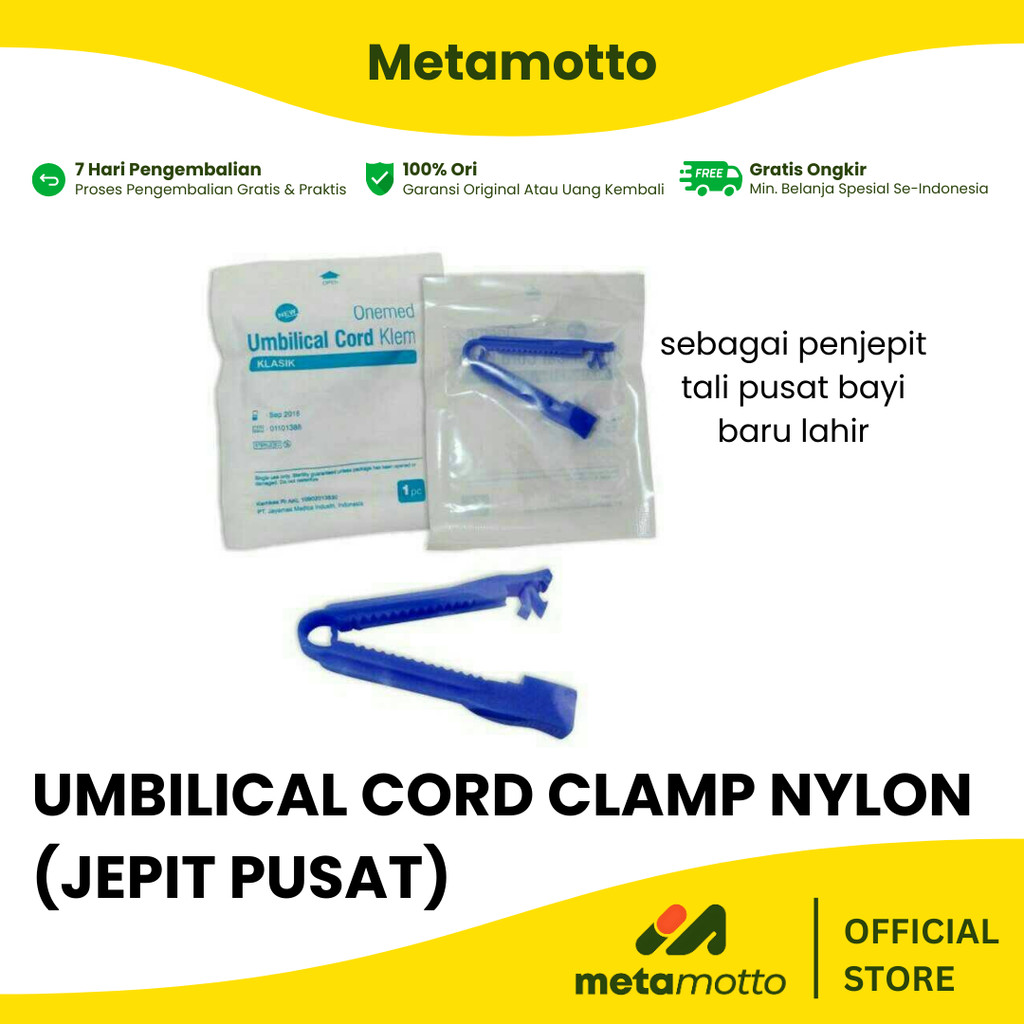 Jual Umbilical Cord Klem Onemed/Umbilical Cord Clamp Onemed/ Umbilical ...