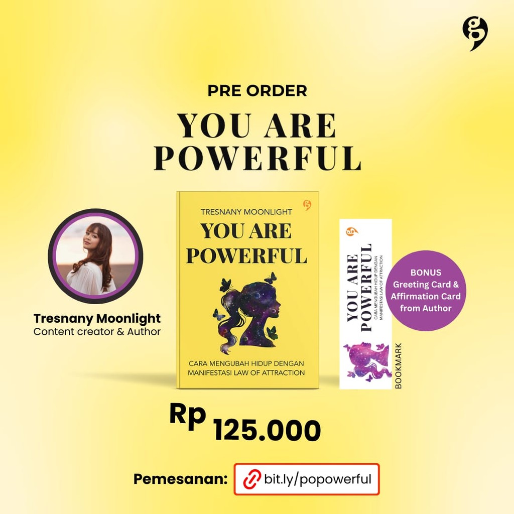 Jual [Buku Umum] You Are Powerful by Tresnany Moonlight (Self Help) | Shopee Indonesia