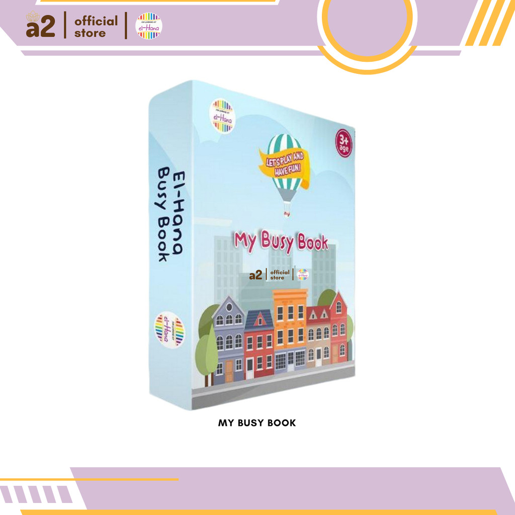 Jual [Elhana] My Busy Book - Hello Math - Healthy Teeth - Busy Bee ...