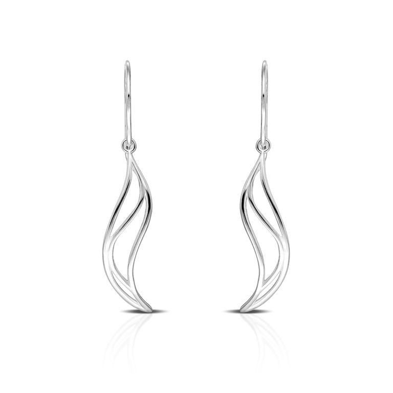 Jual Anting Perak Leaves -Leaves Silver Earrings | Shopee Indonesia