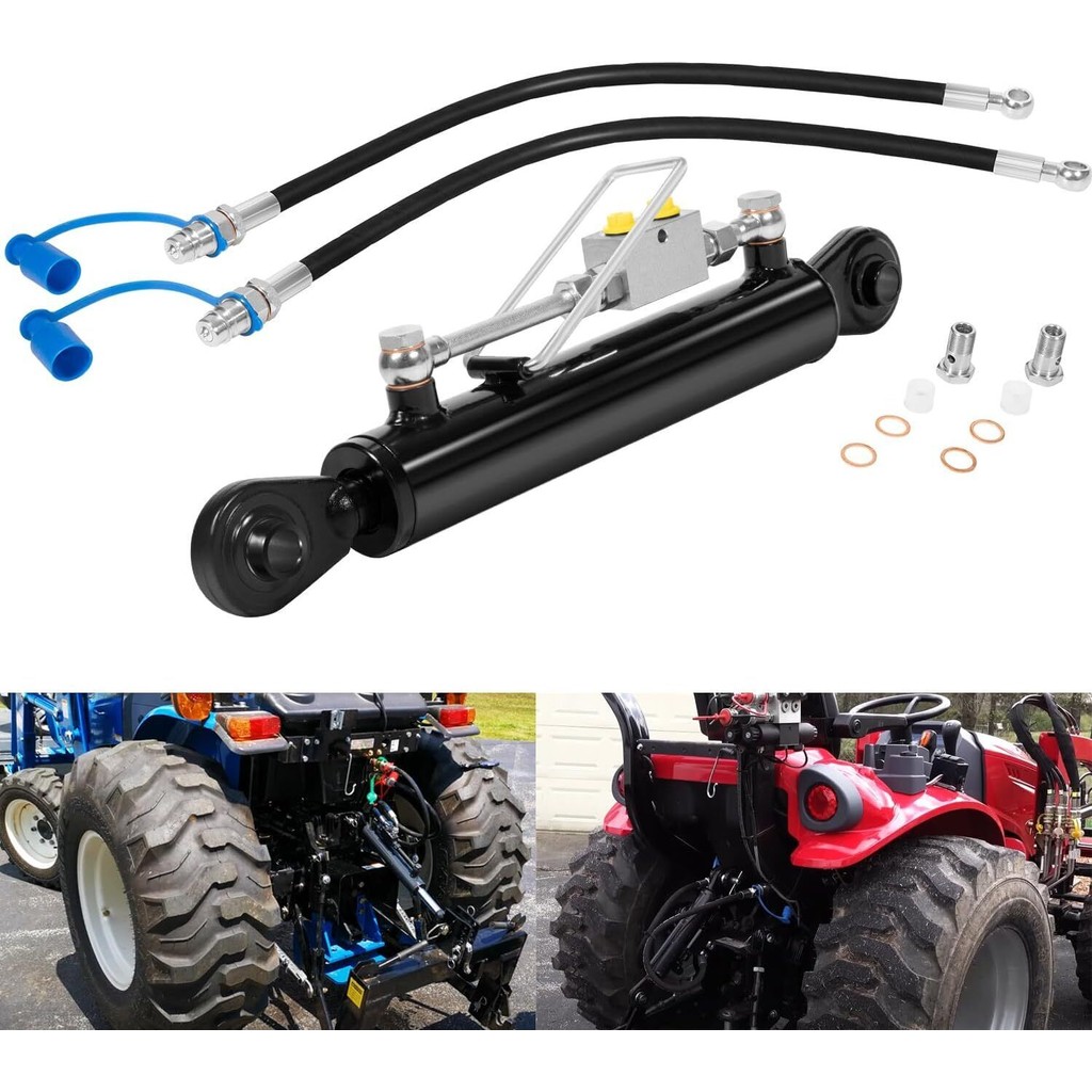 Jual Hydraulic Top Link hydraulic cylinder 1-1 with Locking Block 20 7/ ...