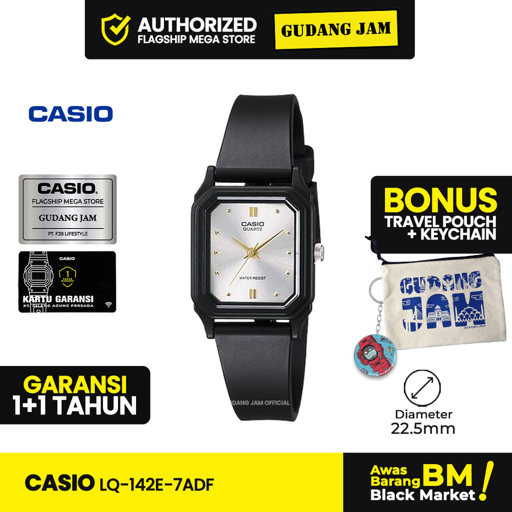 Jual Jam Tangan Casio LQ-142E-7ADF LQ-142E LQ-142 LQ142E LQ 142E SLF ...