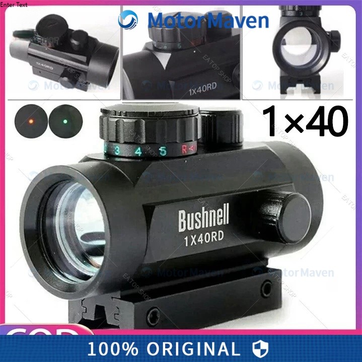 Jual Reddot Rdl Bushnell reddot 1x40 green dot holosight metal RD / Red ...