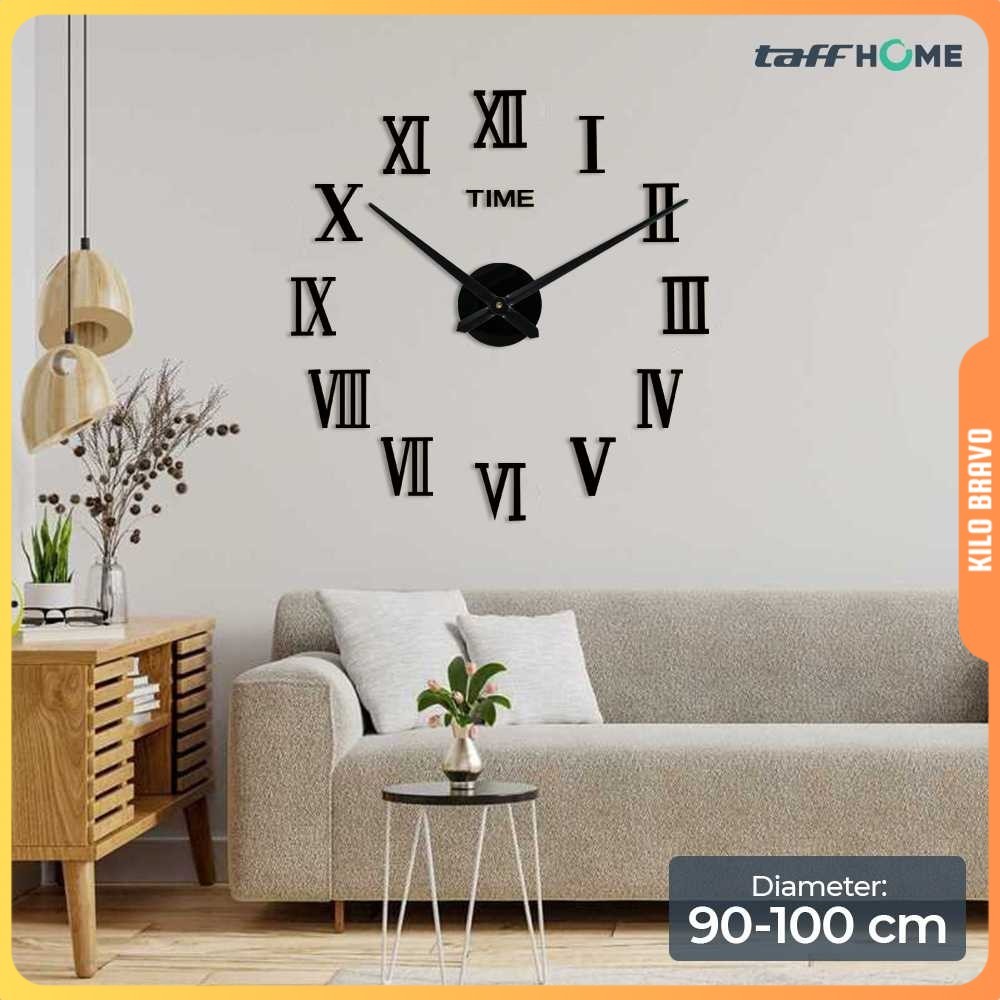 Jual Jam Dinding Besar DIY Giant Clock Quartz 90-100cm - DIY-106 ...