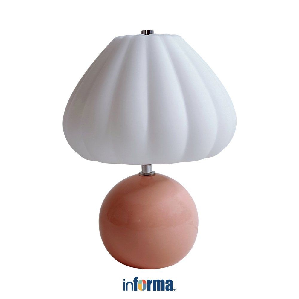 Jual Informa Suzy Lampu Meja - Pink/Putih Multifunctional Table Lamp ...