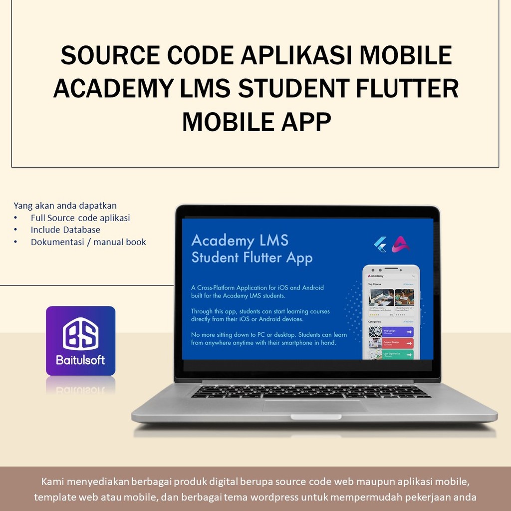 Jual SOURCE CODE APLIKASI MOBILE ACADEMY LMS STUDENT FLUTTER MOBILE APP ... Jual SOURCE CODE APLIKASI MOBILE ACADEMY LMS STUDENT FLUTTER MOBILE APP ...