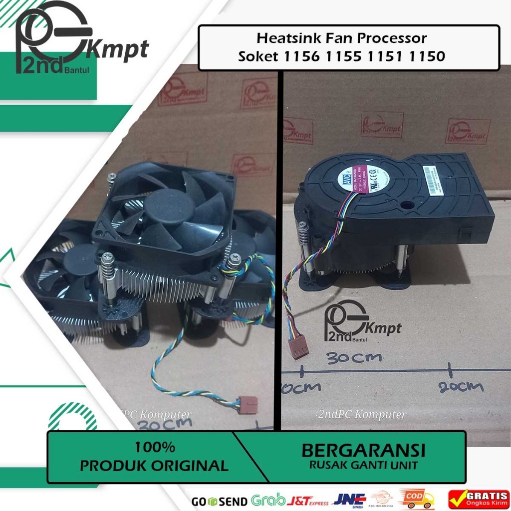 Jual Heatsink Fan Processor HSF Intel 1156 1155 1151 1150 Build Up ...