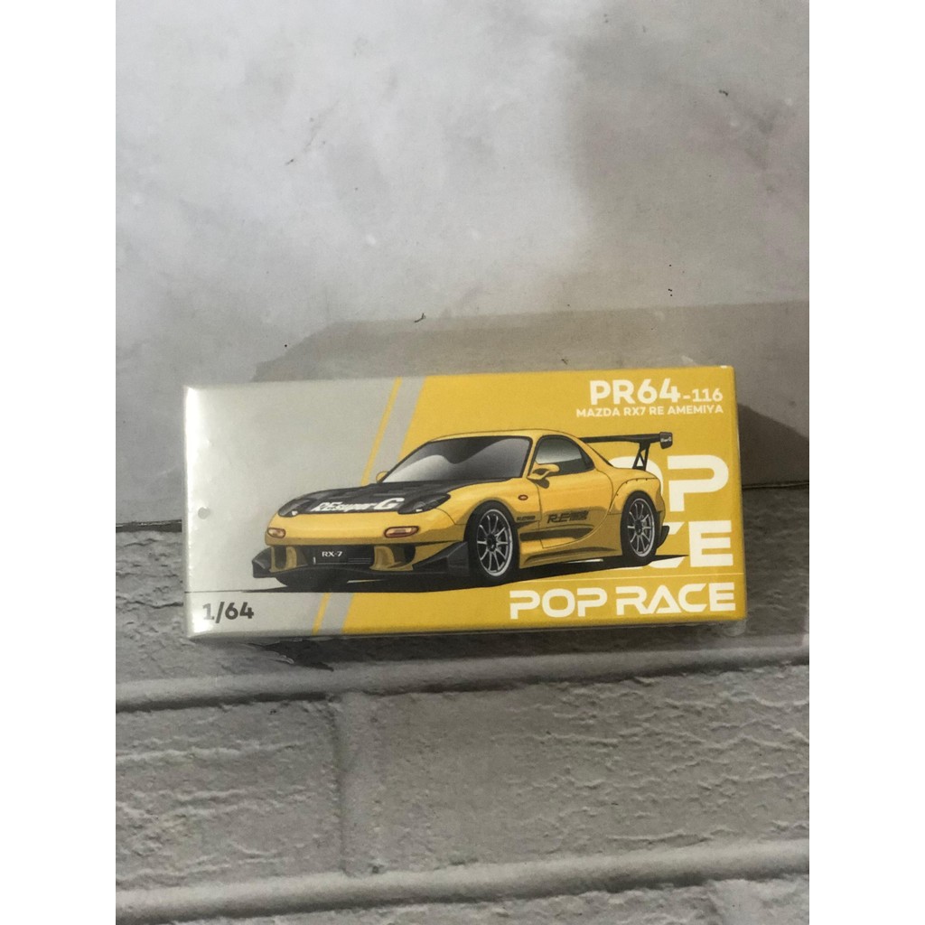 Jual PR64-0116 | Pop Race Mazda RX-7 FD3S RE-AMEMIYA WideBody Kuning ...