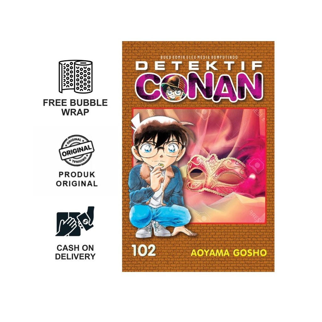 Jual Komik Detektif Conan 102 by Aoyama Gosho (M&C!) | Shopee Indonesia